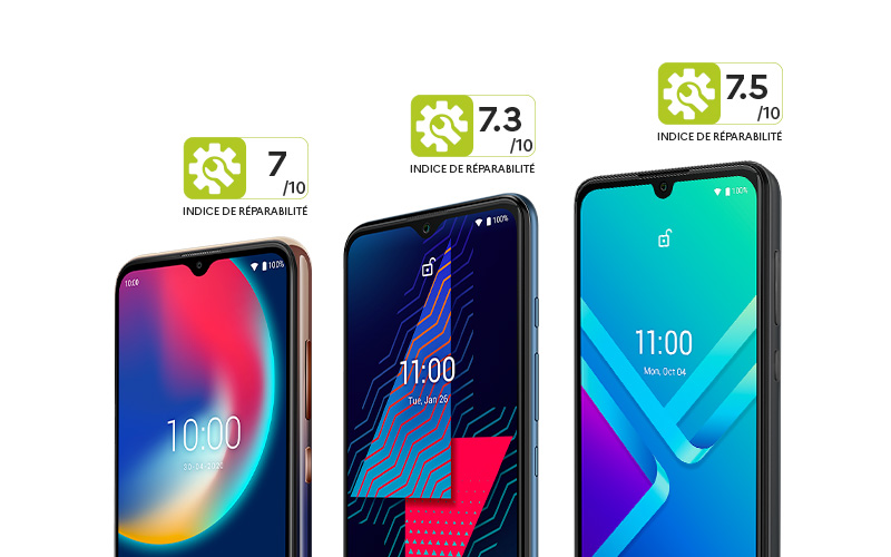 Wiko Mobile Reparability index